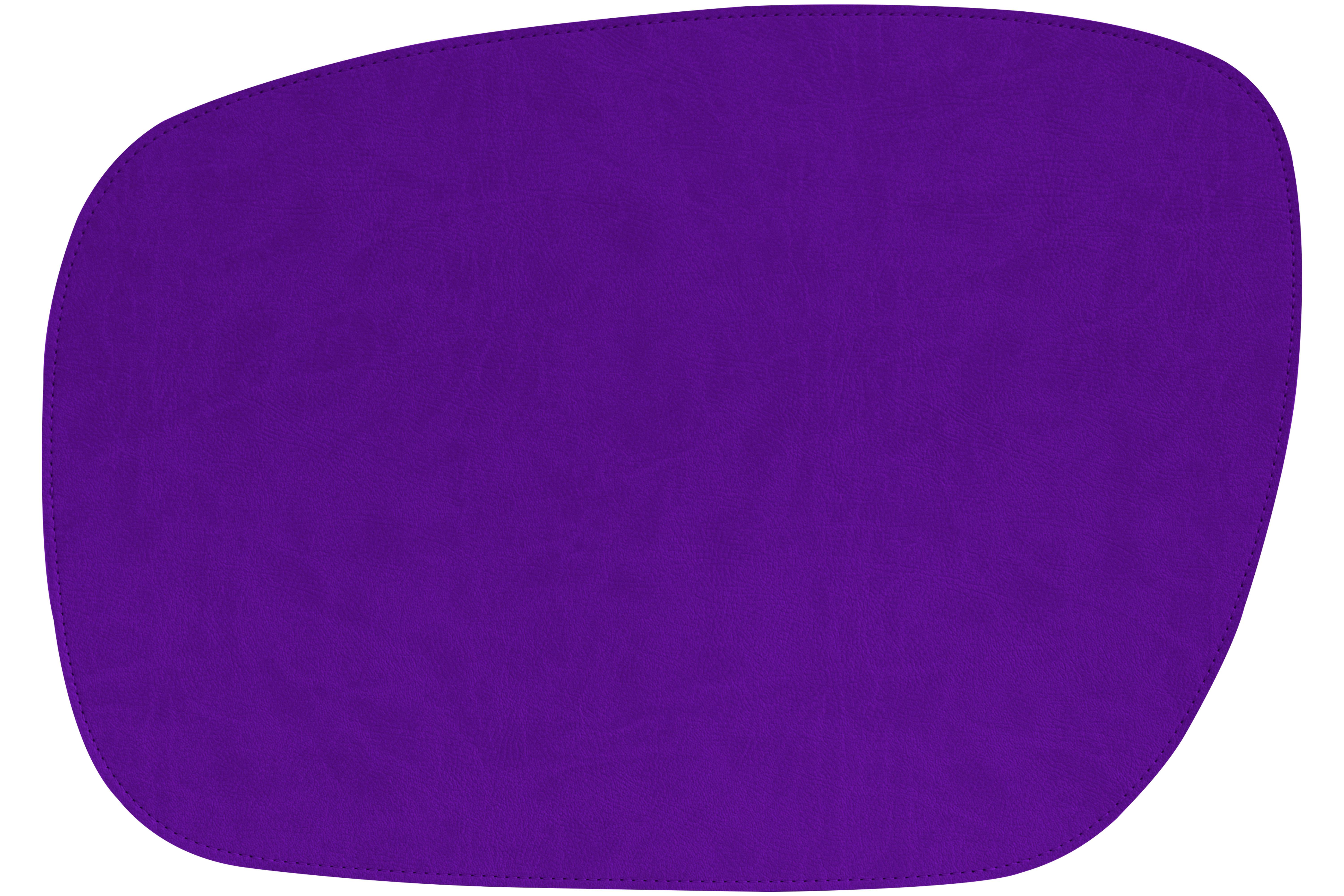 Stil Casa, set of 12 monochrome placemats, stitched bonded polyurethane ...