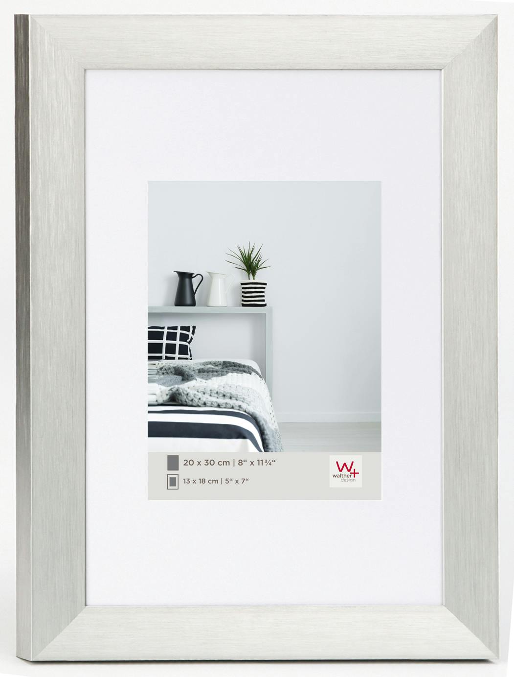 Aluline Aluminium Bilderrahmen 15x20 cm SILBER | METRO