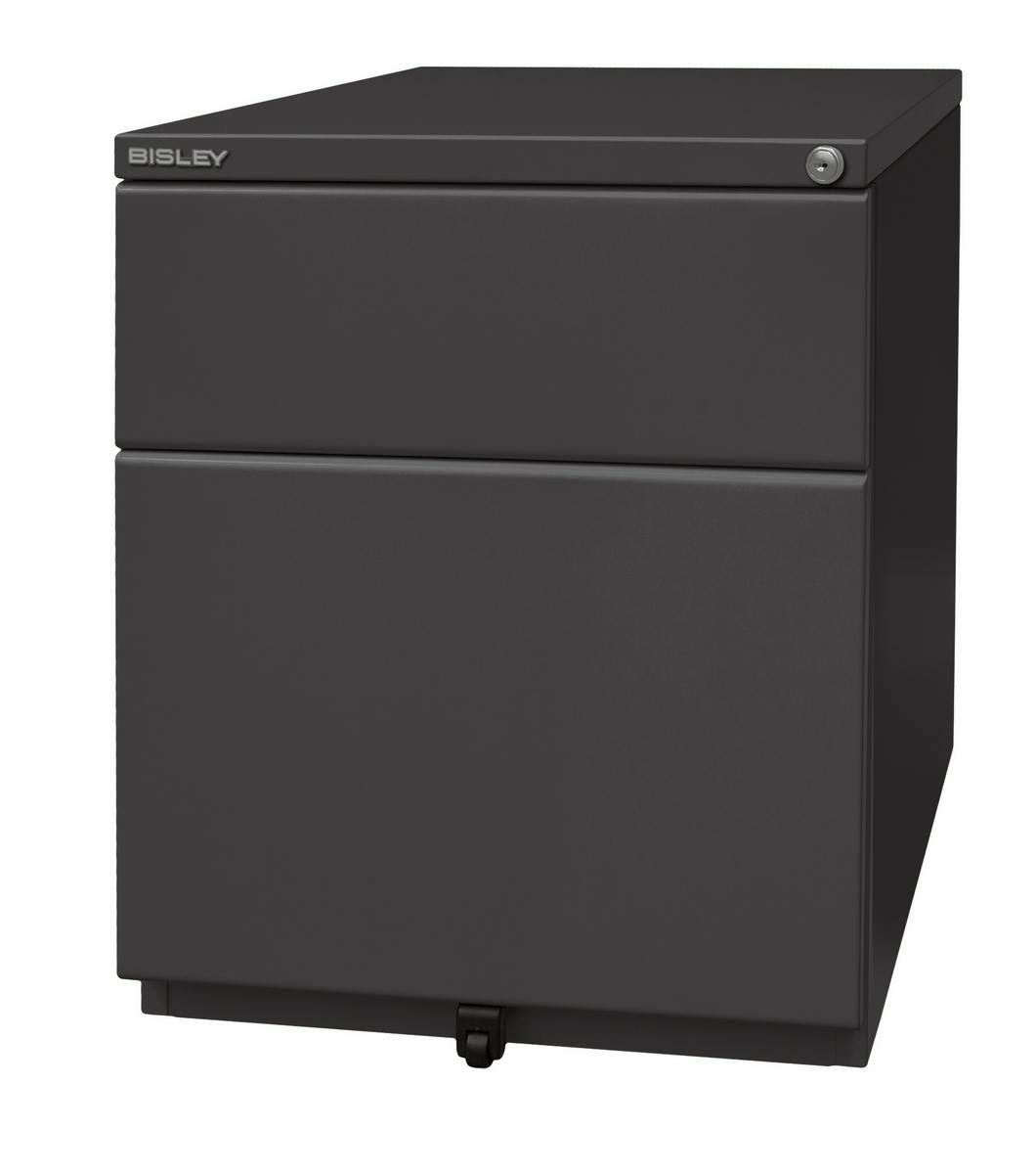 BISLEY OBA Rollcontainer mit 2 Schüben aus Metall abschließbar in ...