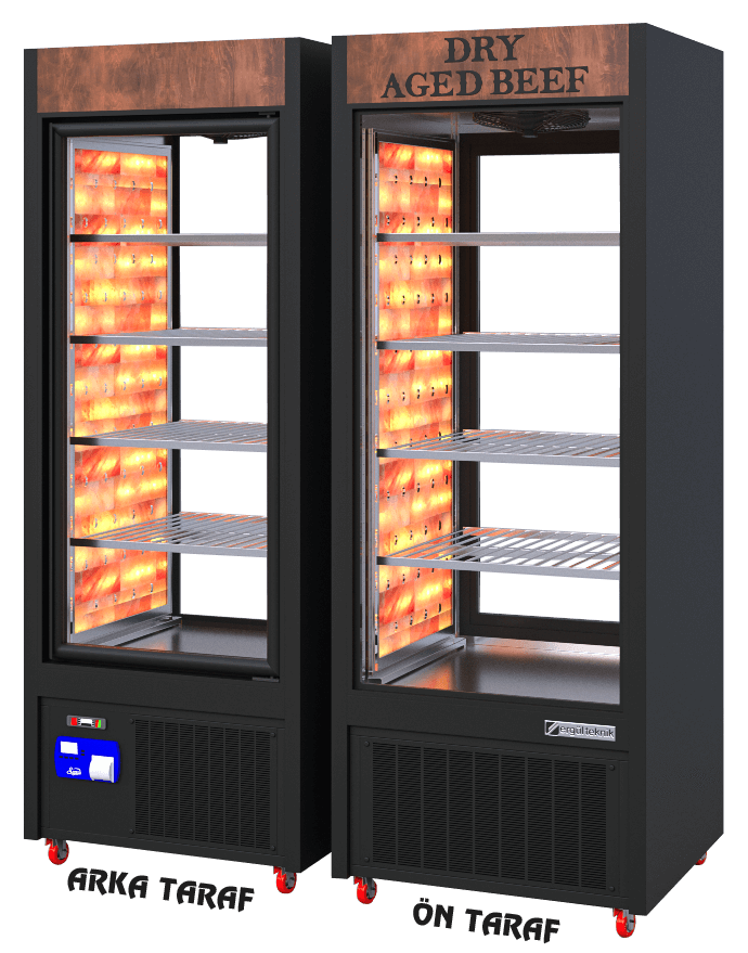 Cámara de Maduración de carne Dry Aging ERG LUX con piedras de sal, de 950x850x2200mm | Makro