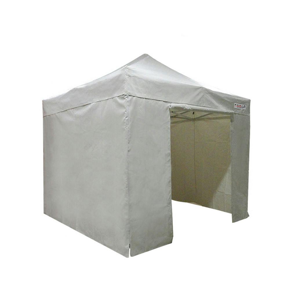 Tente pliante PRO 3x3m pack côtés - 4 murs - ALU 45mm/polyester 380g Norme M2 - blanc - FRANCE ...