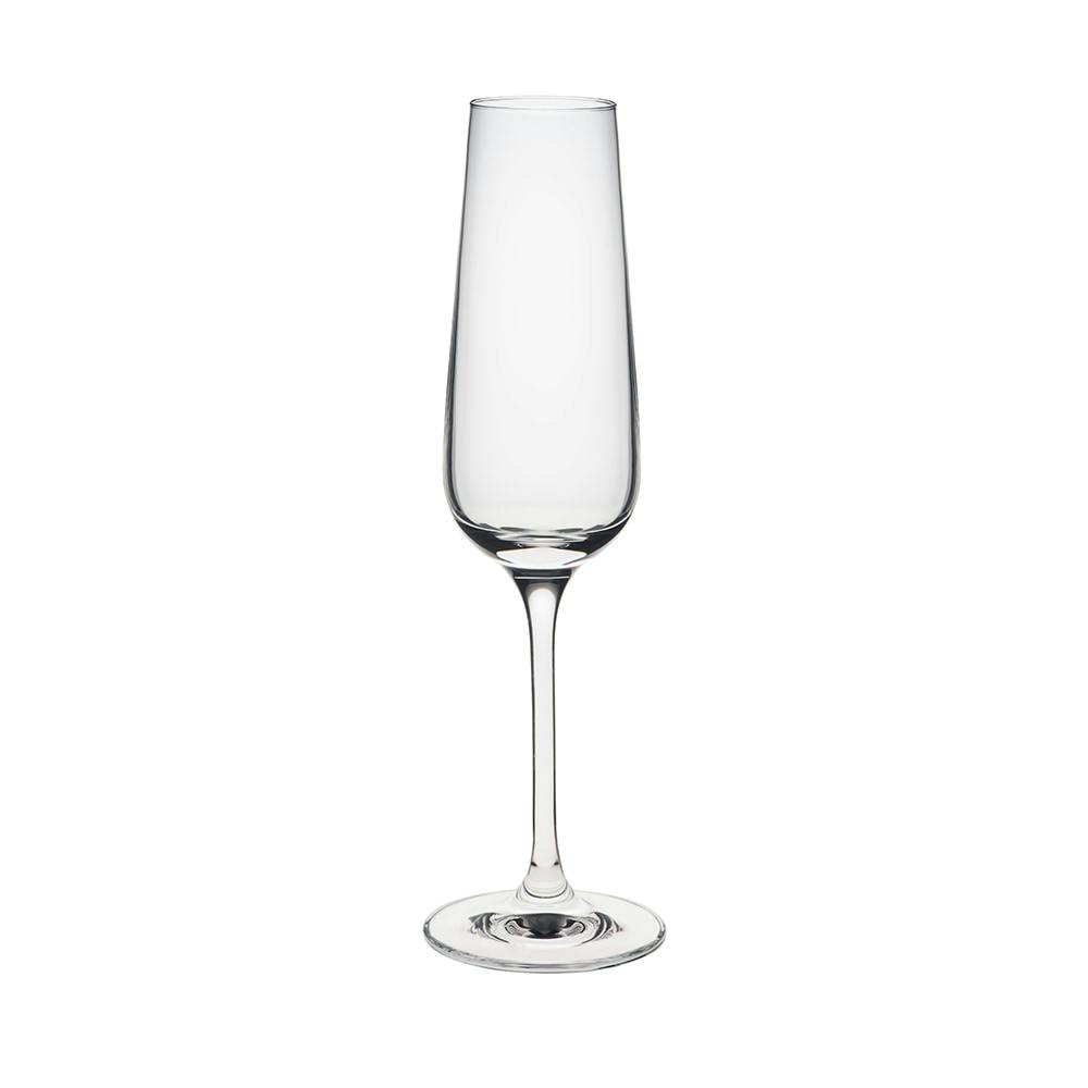 Ron juego 6 copas flauta 180 ml INVIT-6265-0700 | Makro