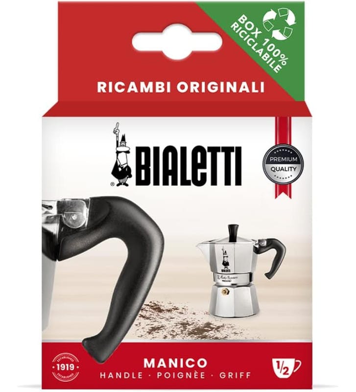 Bialetti manico di ricambio originale per mokina 1/2 tazza | METRO