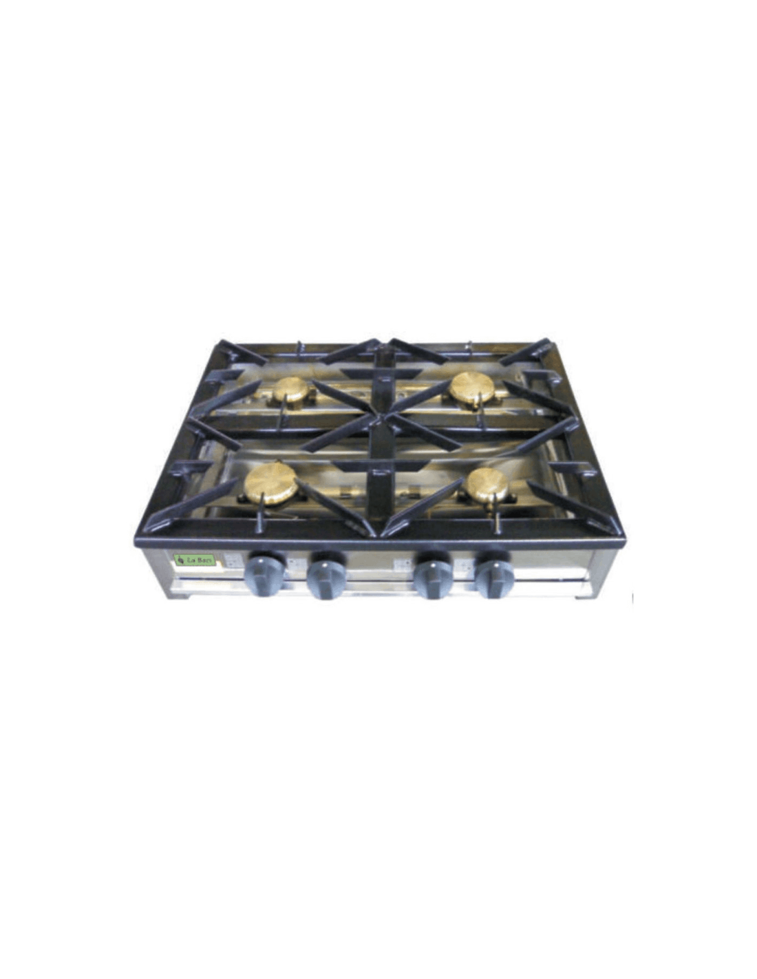 Cocina Industrial Gas 4 Fuegos Alto Rendimiento F-4G-AR-LB La Bari | Makro