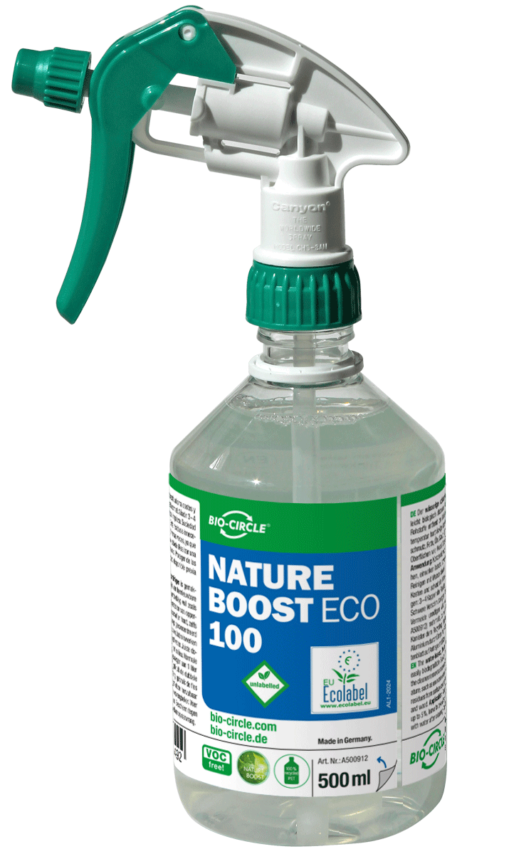Allzweckreiniger Nature Boost Eco 100, 20 rPET à 500ml + 10 Sprayer | METRO