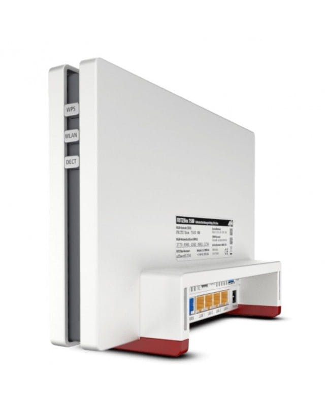 AVM FRITZ!Box 7580 4GE/AC2600/MoRoTe Router WLAN 1.733 Gbps 4-Port 128 ...