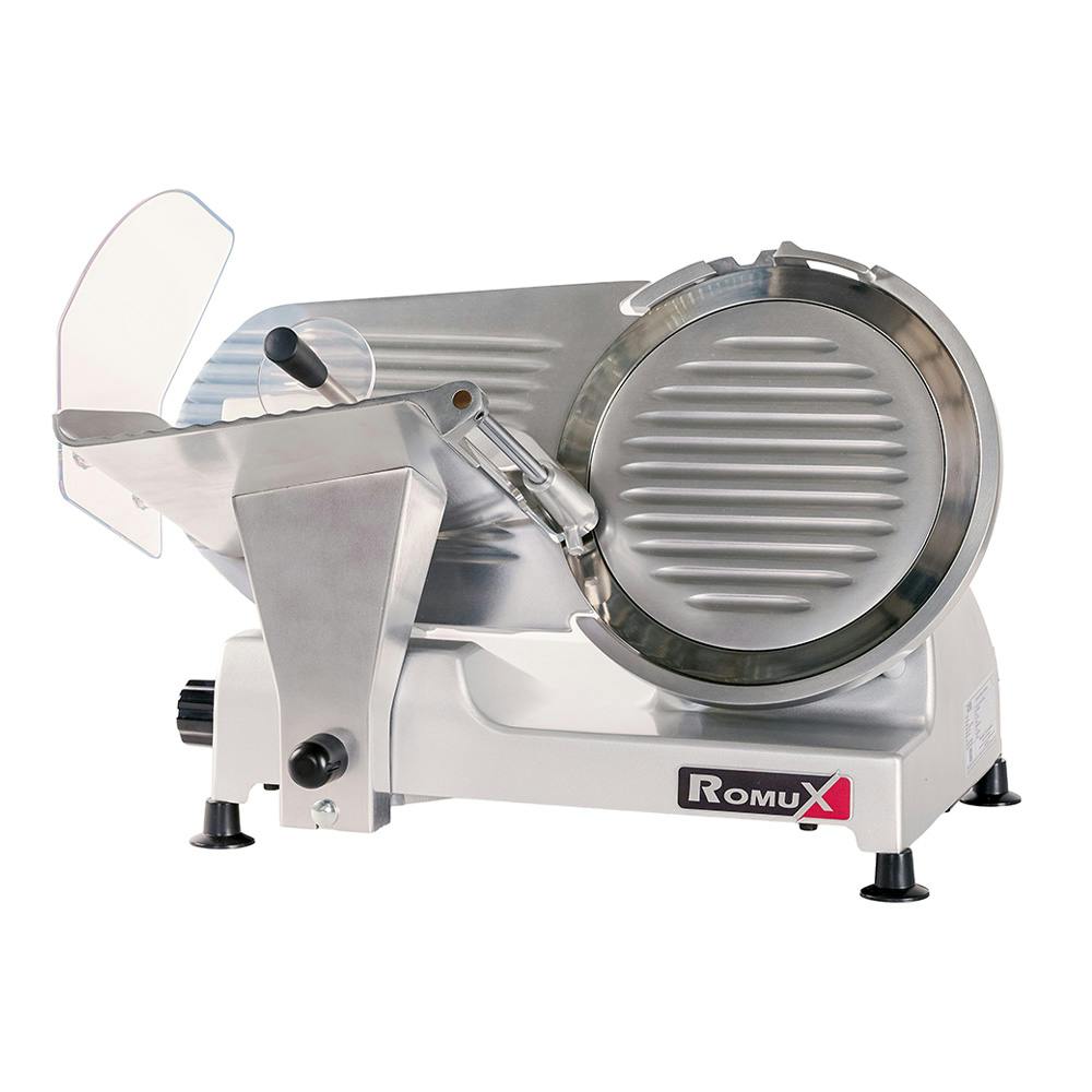 Romux® Trancheuse à Jambon Ø 250 mm avec Lame | Trancheuse Électrique ...