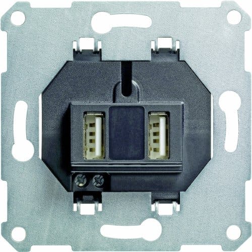 2fach usb-steckdoseneinsatz gira reinws 235900 | METRO