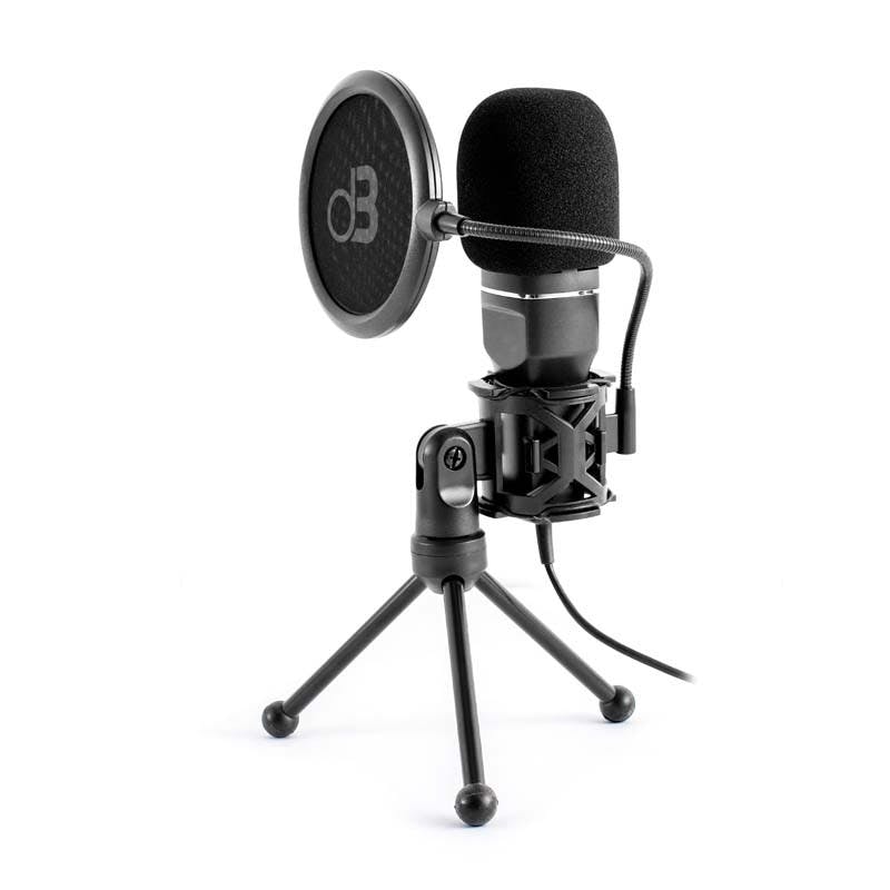 Microphone Studio à Condensateur Avec Directivité Cardioïde Mic250 | METRO