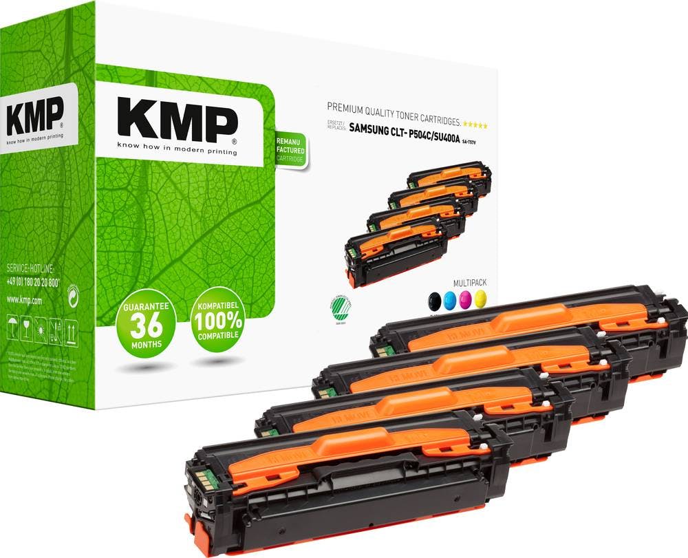KMP Toner Kombi-Pack ersetzt Samsung Samsung K504 (CLTK504SELS), Samsung C504 (CLTC504SELS ...