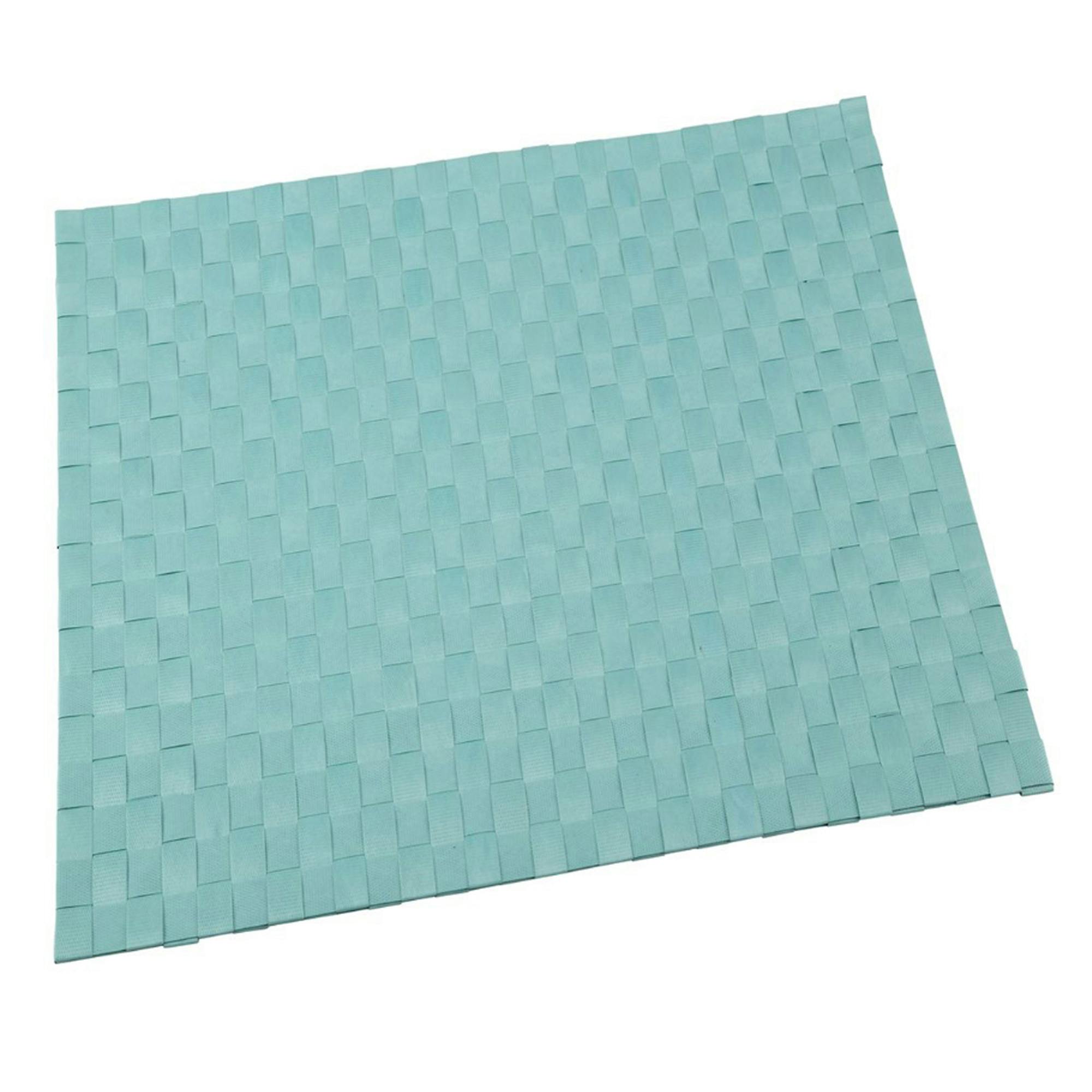 Renberg - Quadratisches Set mit 6 Tischsets 30x45 cm in Blau | METRO