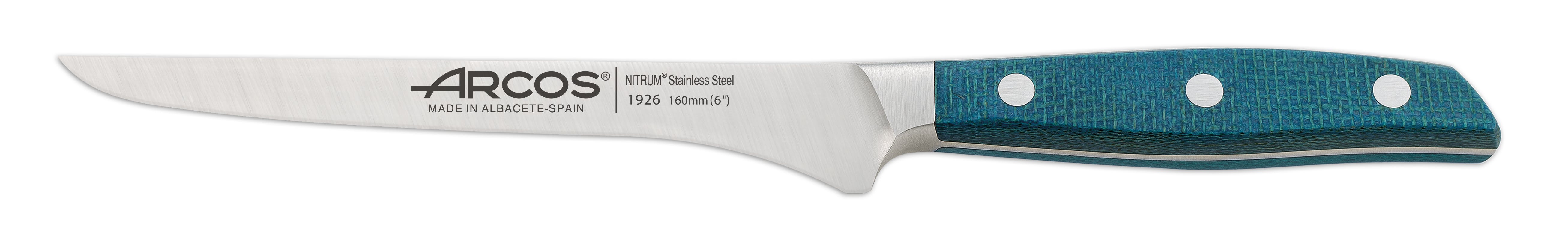 Arcos Cuchillo Deshuesador, Hoja de Acero Inoxidable Forjado NITRUM 160 ...