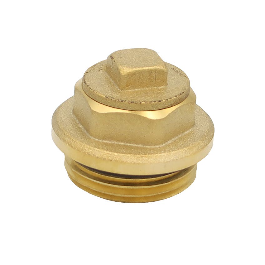 Abschlusskappe links (Wasserzufuhr von rechts) für Verteiler und T ...