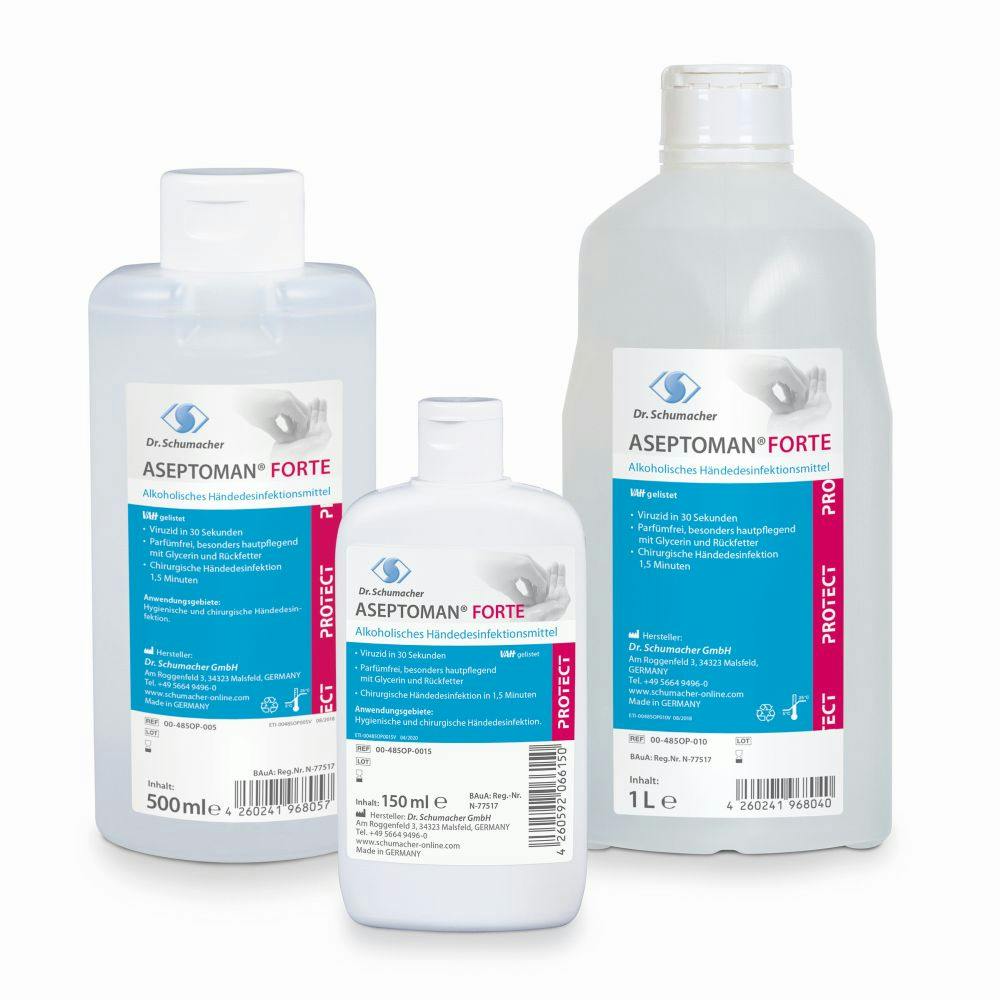 Aseptoman Forte Händedesinfektion - 20 x 500 ml ...
