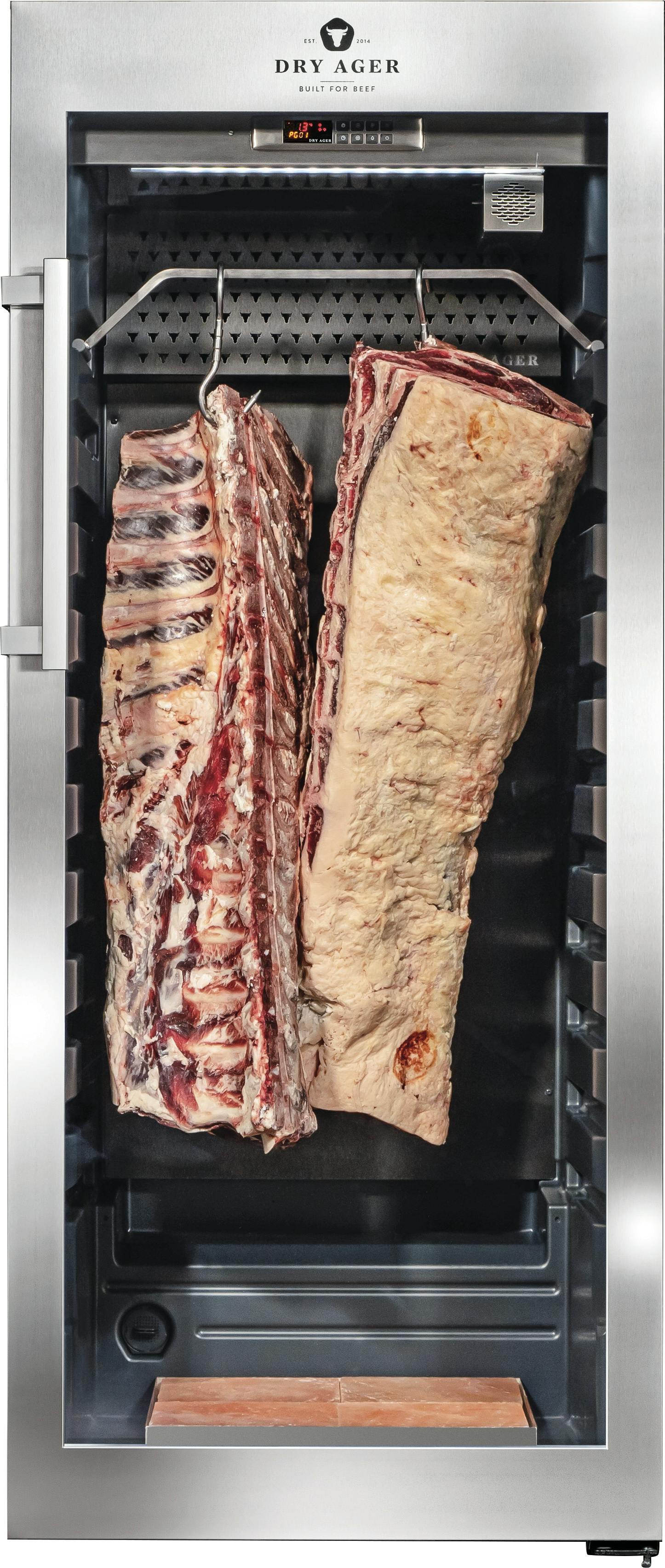 DRY AGER Fleischreifeschrank DX1000 mit LED Salzwand mit Smart Aging ...