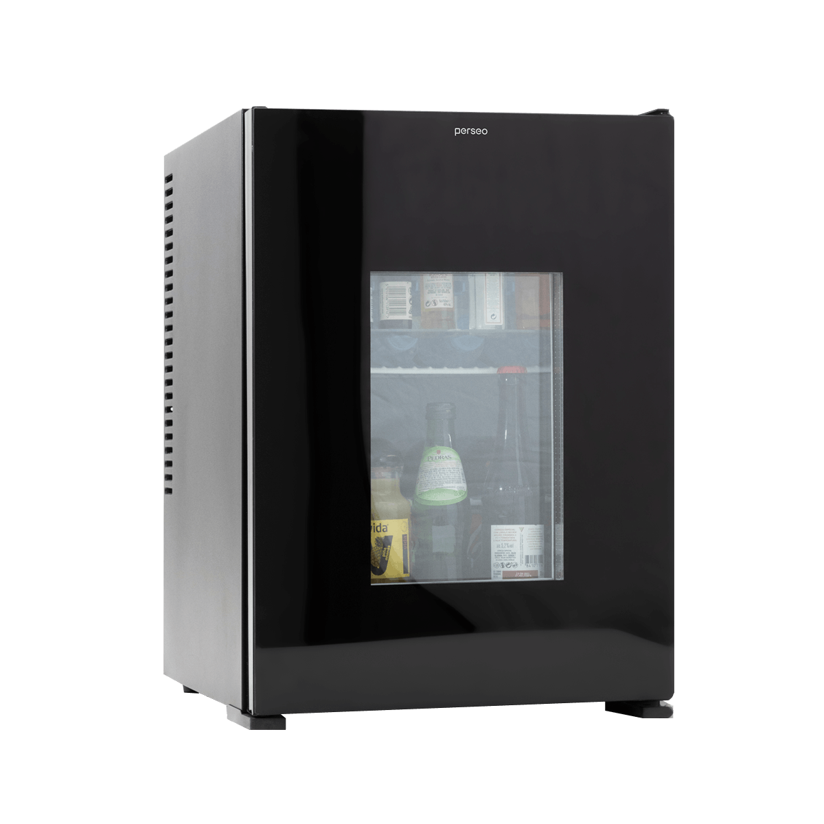Minibar nature 0dB silencioso 37L porta vidro e preta | Makro