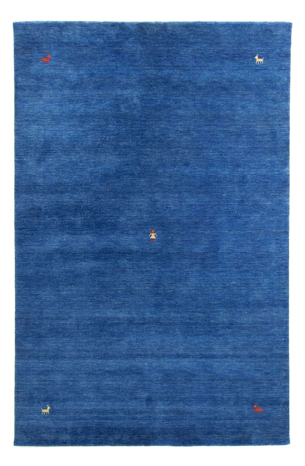 Gabbeh Teppich - Indus - 167584 - 300 x 250 cm - blau - rechteckig | METRO