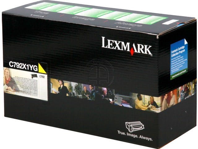 Impresora láser LEXMARK C792X1YG LEXMARK C792 TONER YELLOW HC | Makro