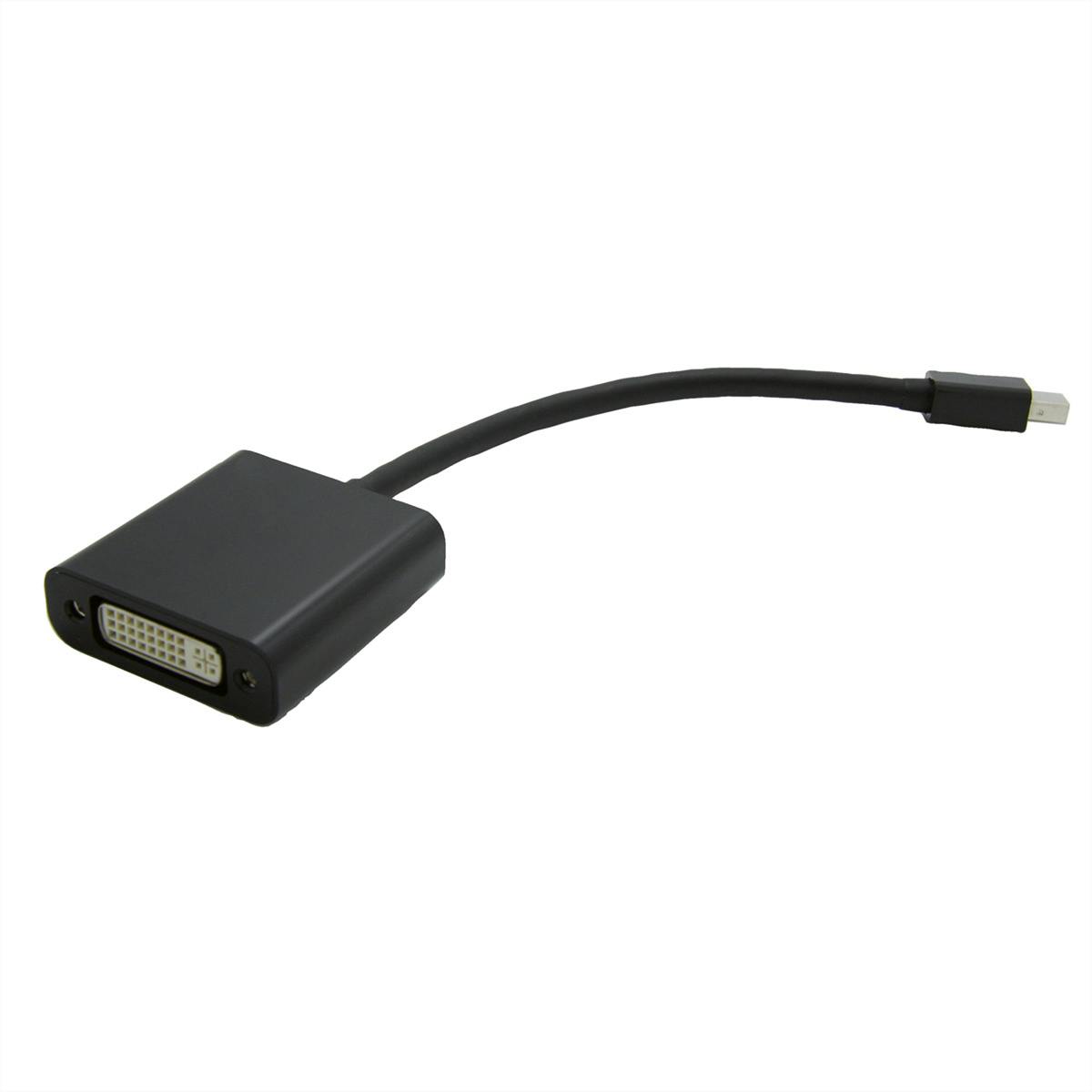 VALUE Mini DisplayPort-DVI Adapter, Mini DP M - DVI F | Makro