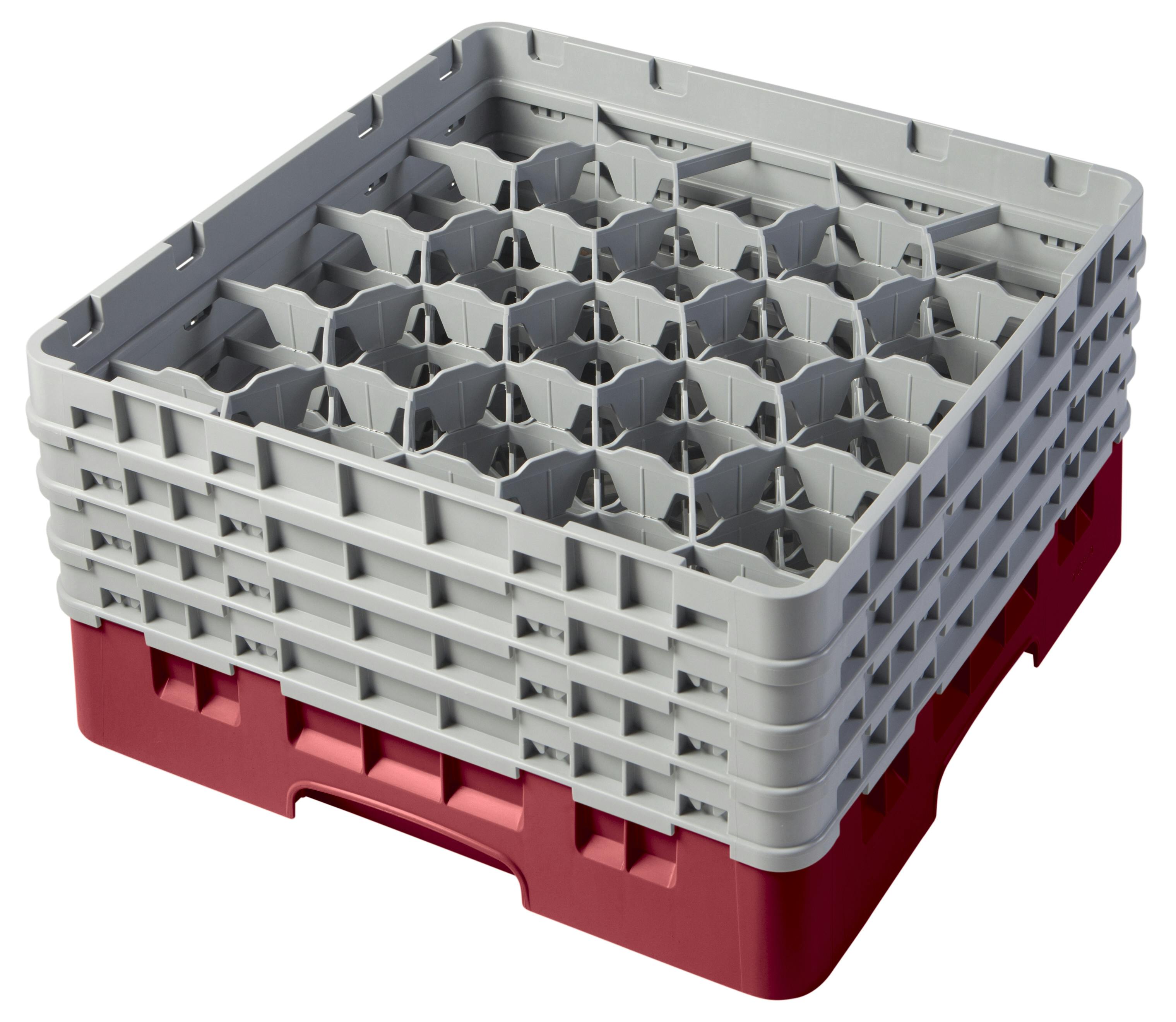 CAMBRO - 20S800-416 - Rack para lavagem 20 comp. 4 alturas - 9,84 cm Ø ...
