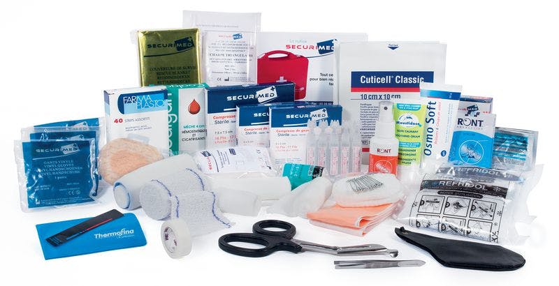 Kit recharge armoire à pharmacie 1 porte - 117 pièces | METRO