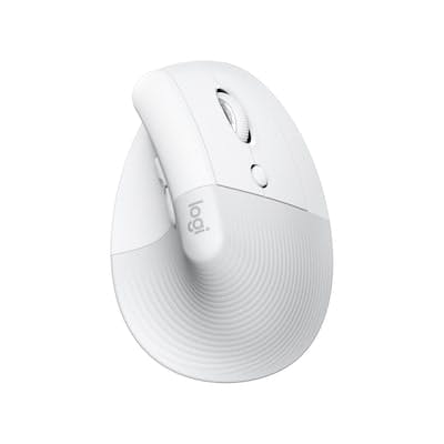 Logitech Lift fuer Mac Vertical Ergonomische Kabellose Maus Off White ...