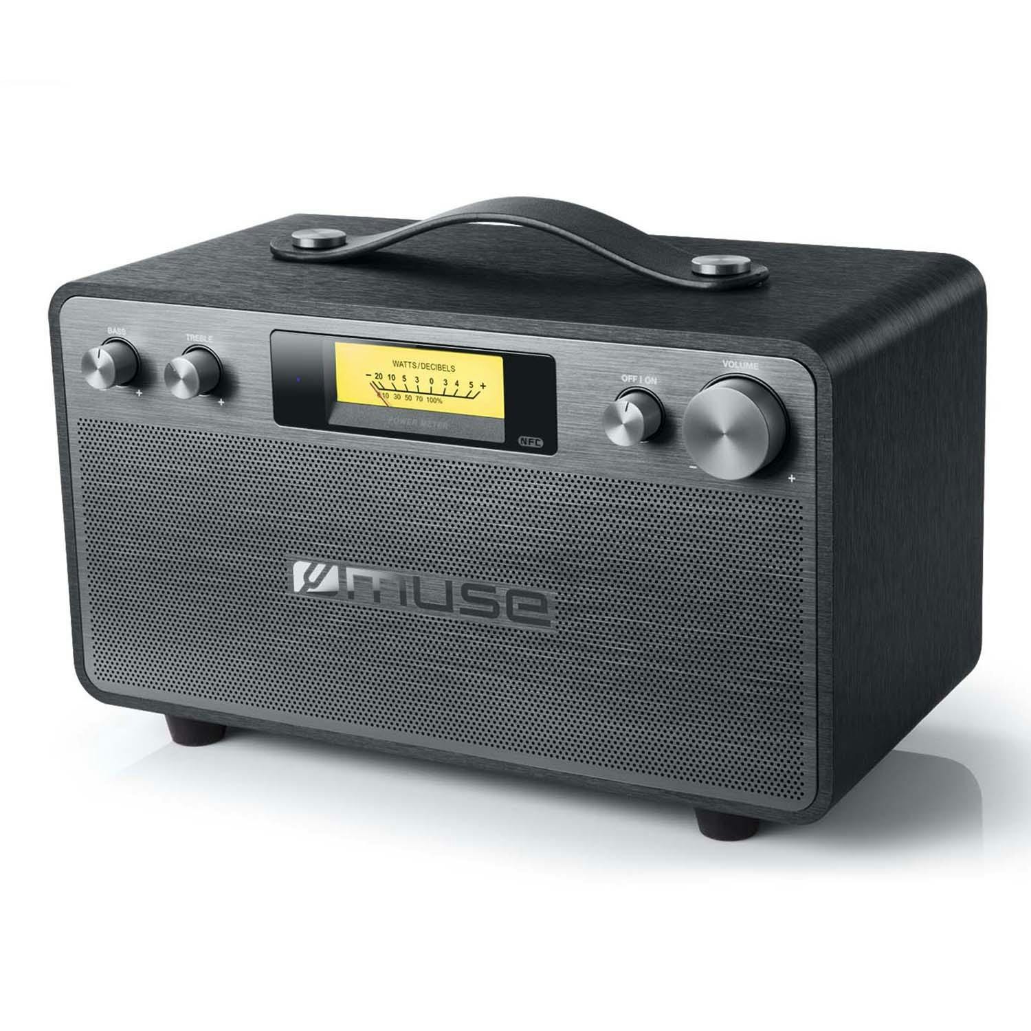 Enceinte HIFI MUSE M-670-BT Bluetooth - NFC - 2x20W - Couplage stéréo ...