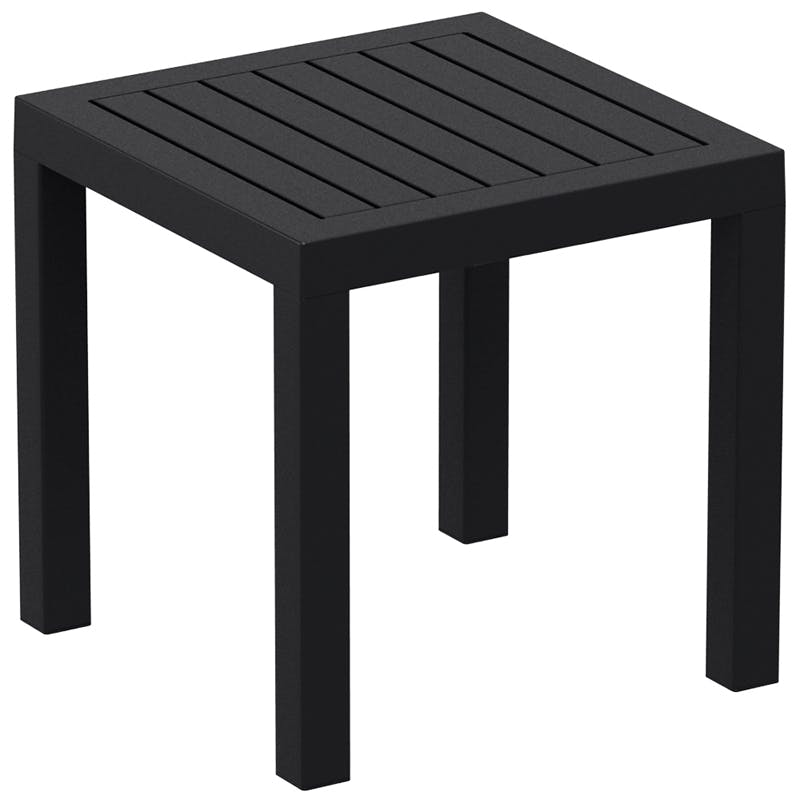 SIESTA EXCLUSIVE Table d’appoint d’extérieur Ocean Side Table Noir | METRO