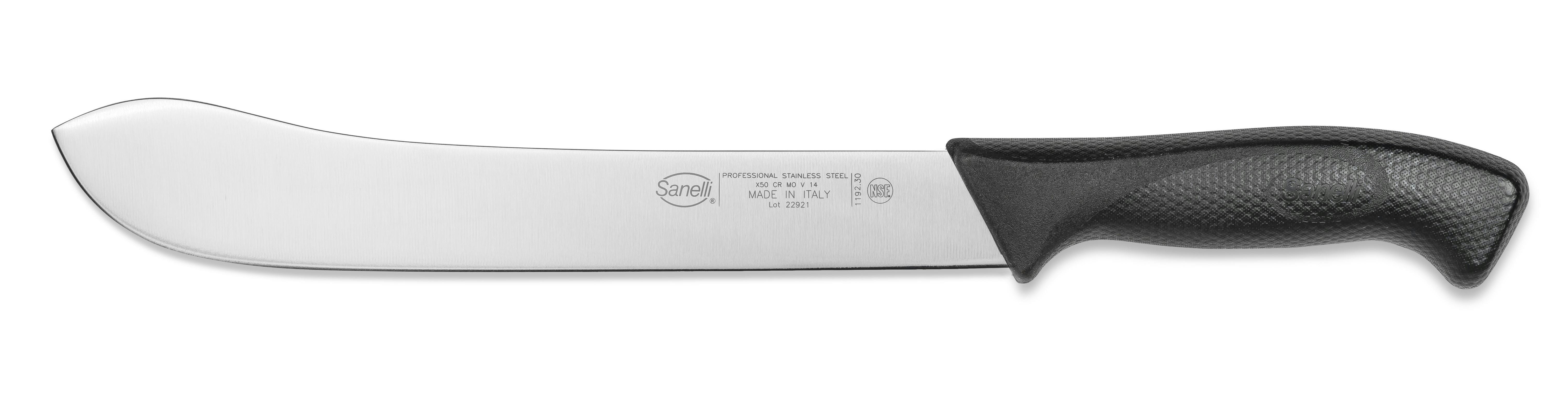 Sanelli Coltello Scimitarra Xl Cm.30 Skin in Acciaio Inox Professionale ...