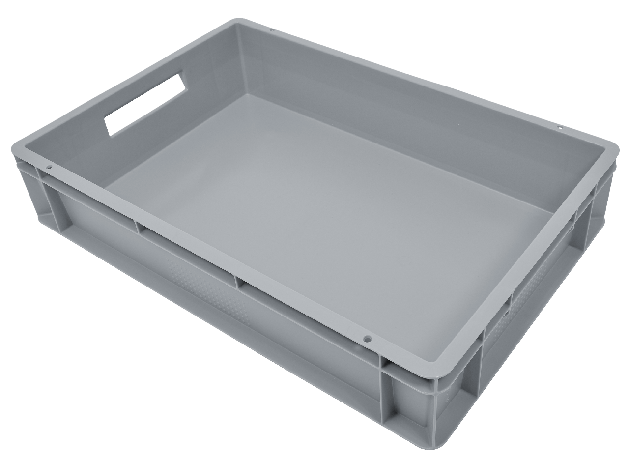 METRO Professional euro-box, grijs, 60 x 40 x 12 cm | Makro