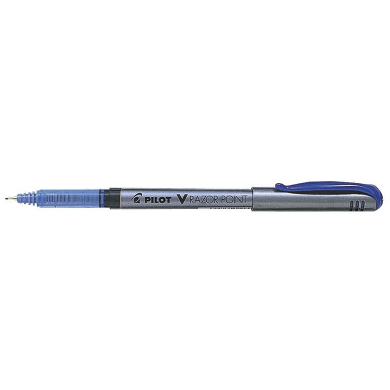 PILOT Fineliner V RAZOR POINT, blau | METRO