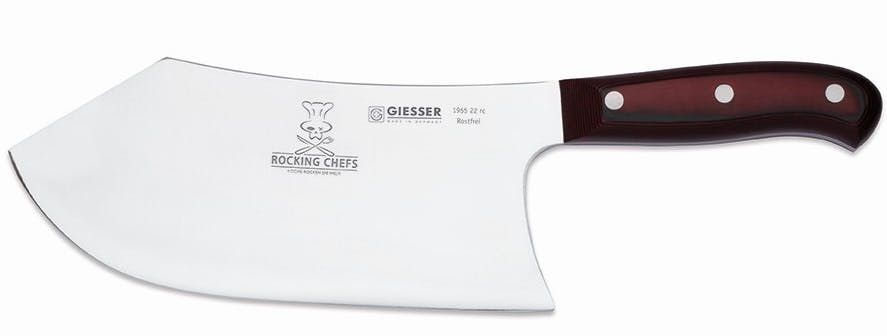 PremiumCut Hackbeil Küchenbeil Beil Giesser Butcher No 1 Rocking Chef ...