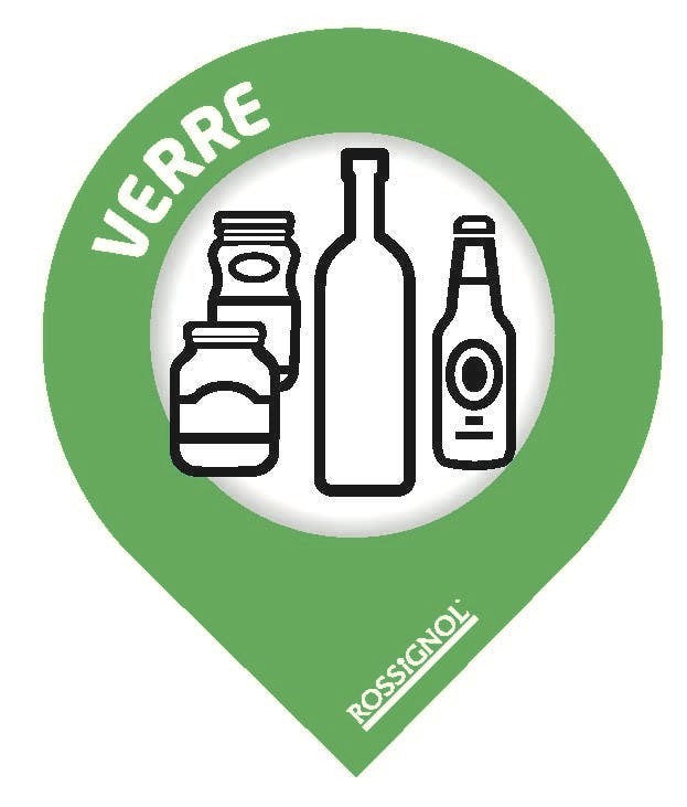 Rossignol - Stickers tri gouttes adhésif (x10) COLLEC - verre | METRO