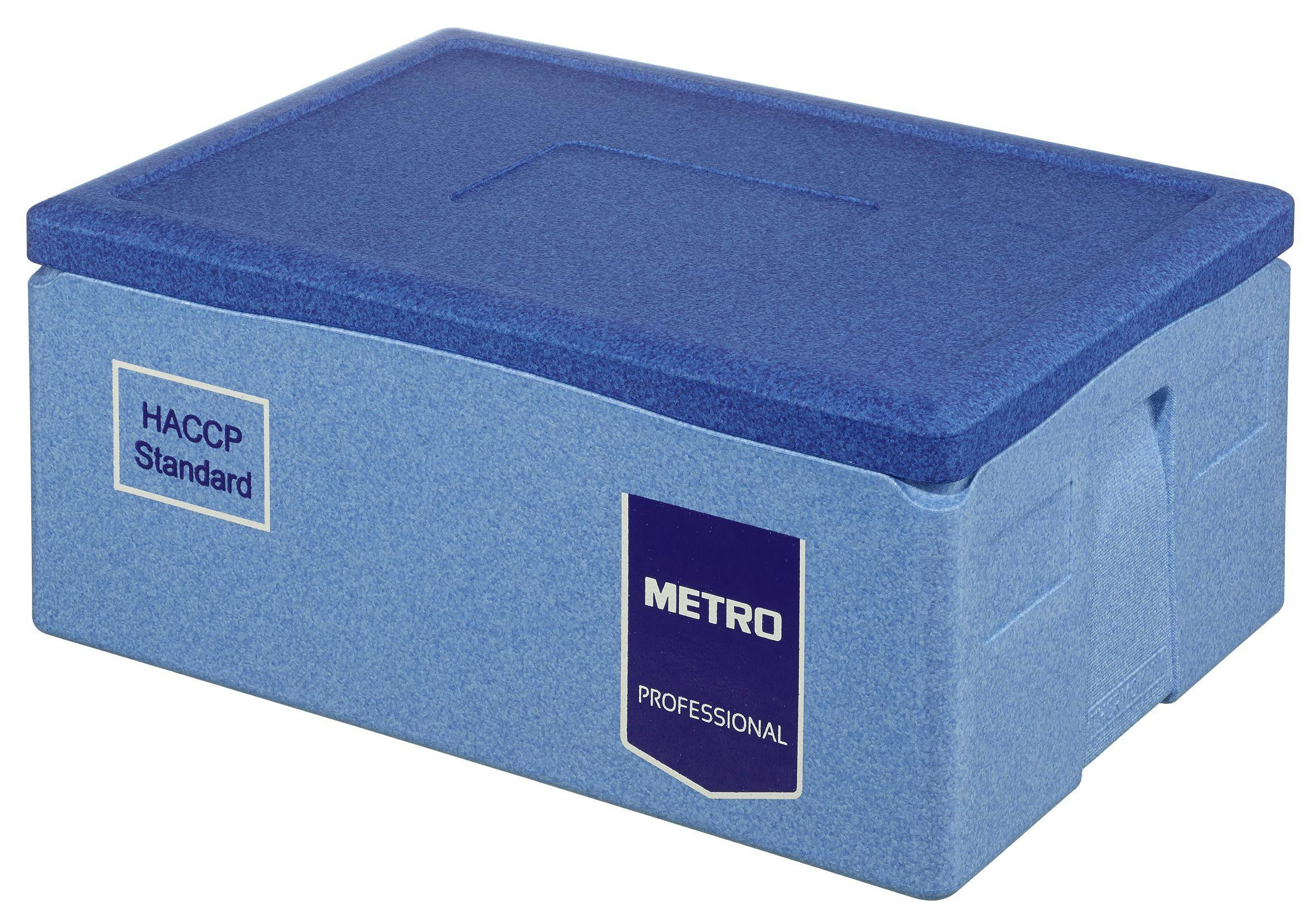 METRO Professional Thermobox Euronorm, EPP, 65 L, Toplader, blauw | Makro
