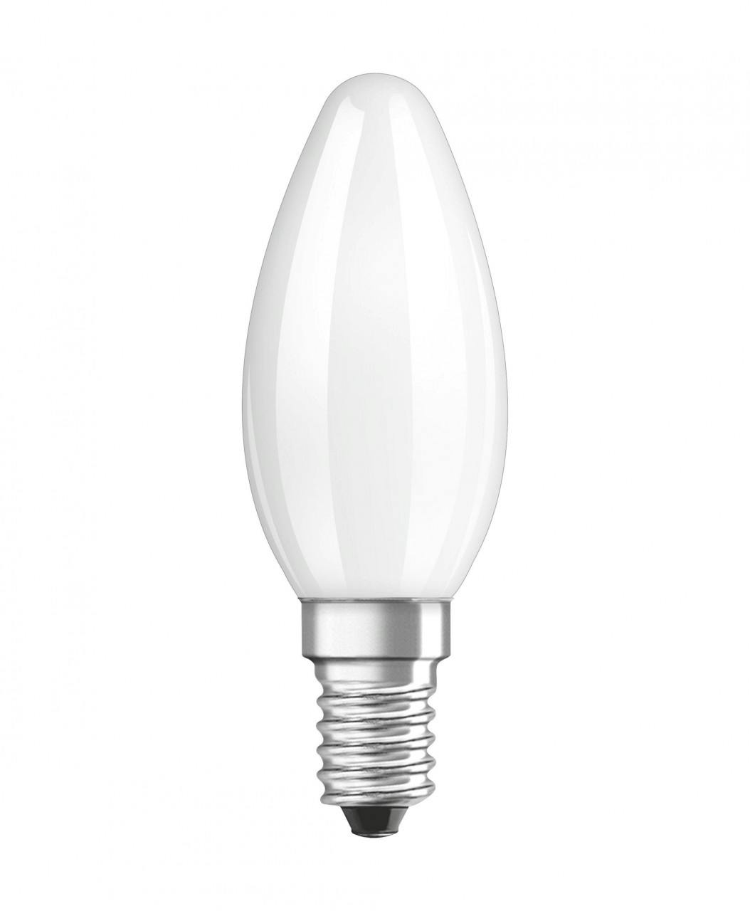 OSRAM LED STAR CLASSIC B 60 BLI Warmweiß Filament Matt E14 Kerze, 107724 | METRO Marktplatz