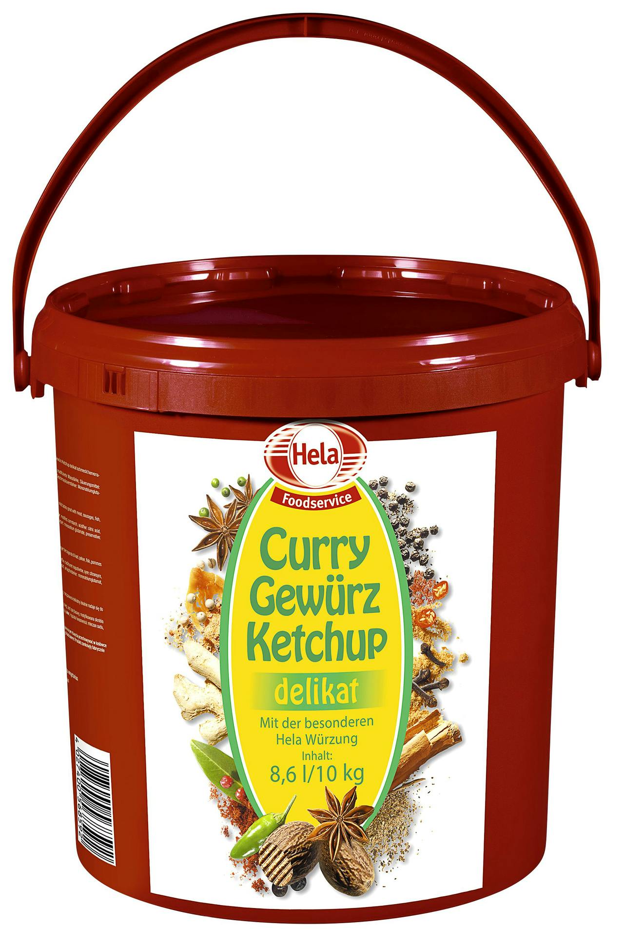 Hela Curry Gewürz Ketchup delikat (10 kg) | METRO Marktplatz