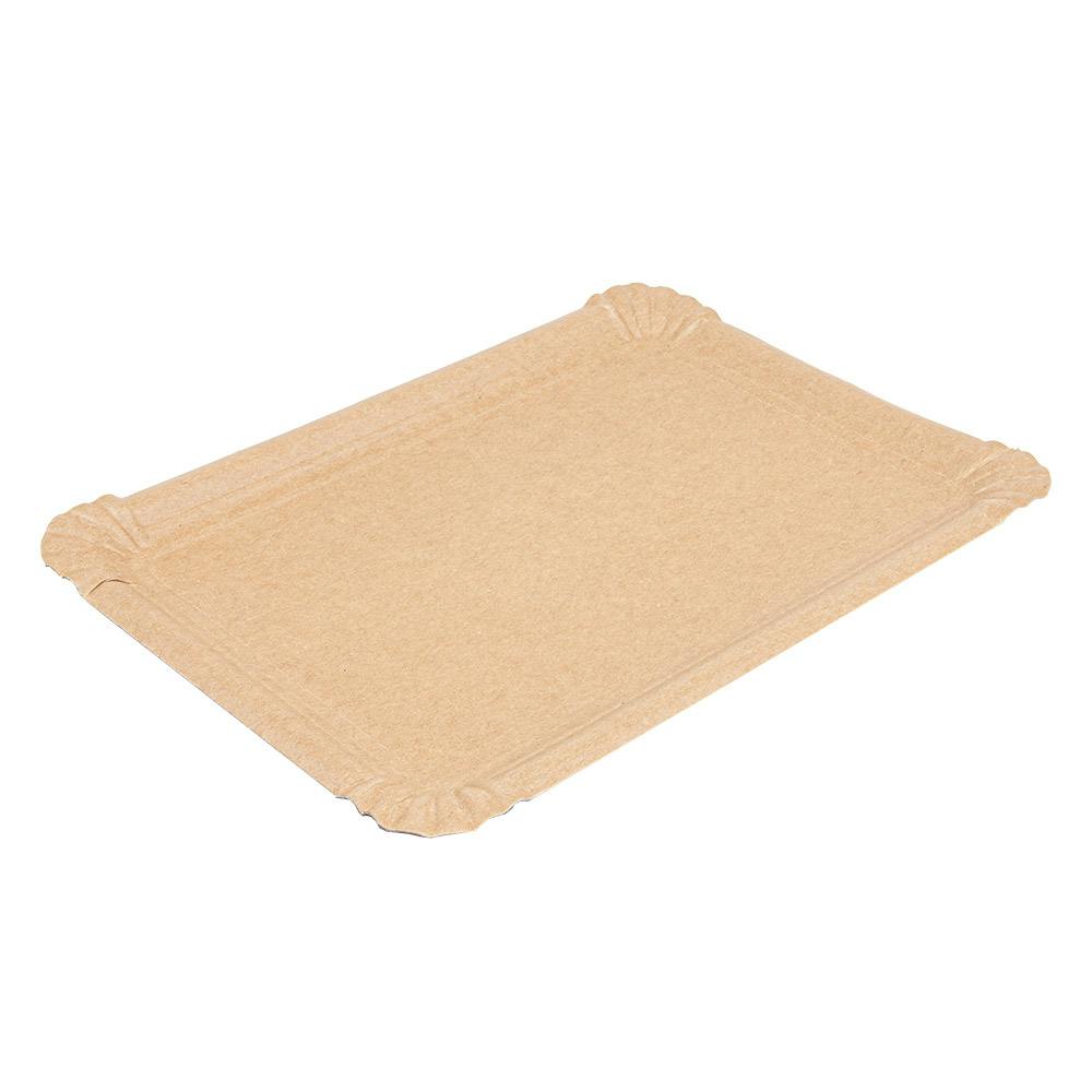 250 Unités - Plateaux Pâtisserie - Petits 340 G/M2 23X17 Cm Naturel ...