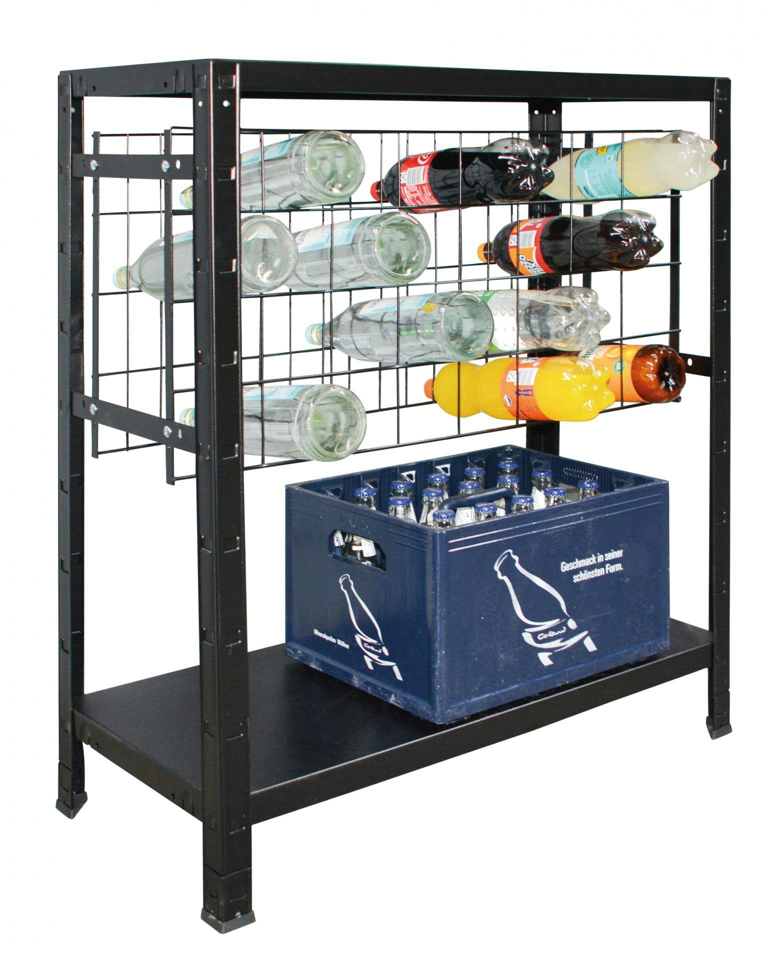 SCHULTE Regalwelt wijnrek voor maximaal 32 flessen, 90x80x35 cm (HxBxD ...