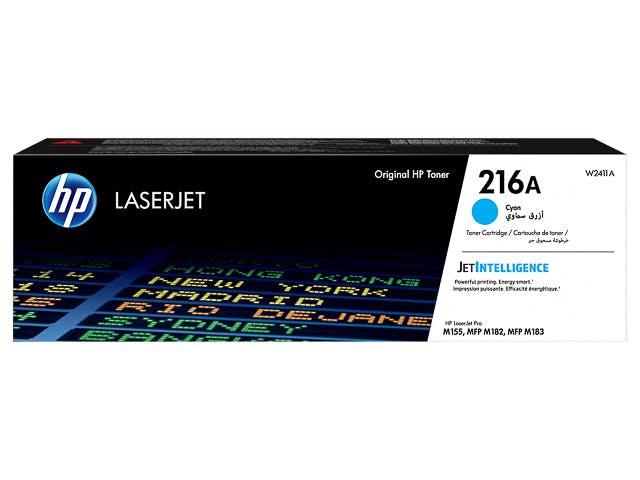 HP W2411A Cyan Cartouche de Toner ORIGINALE - 216A | METRO