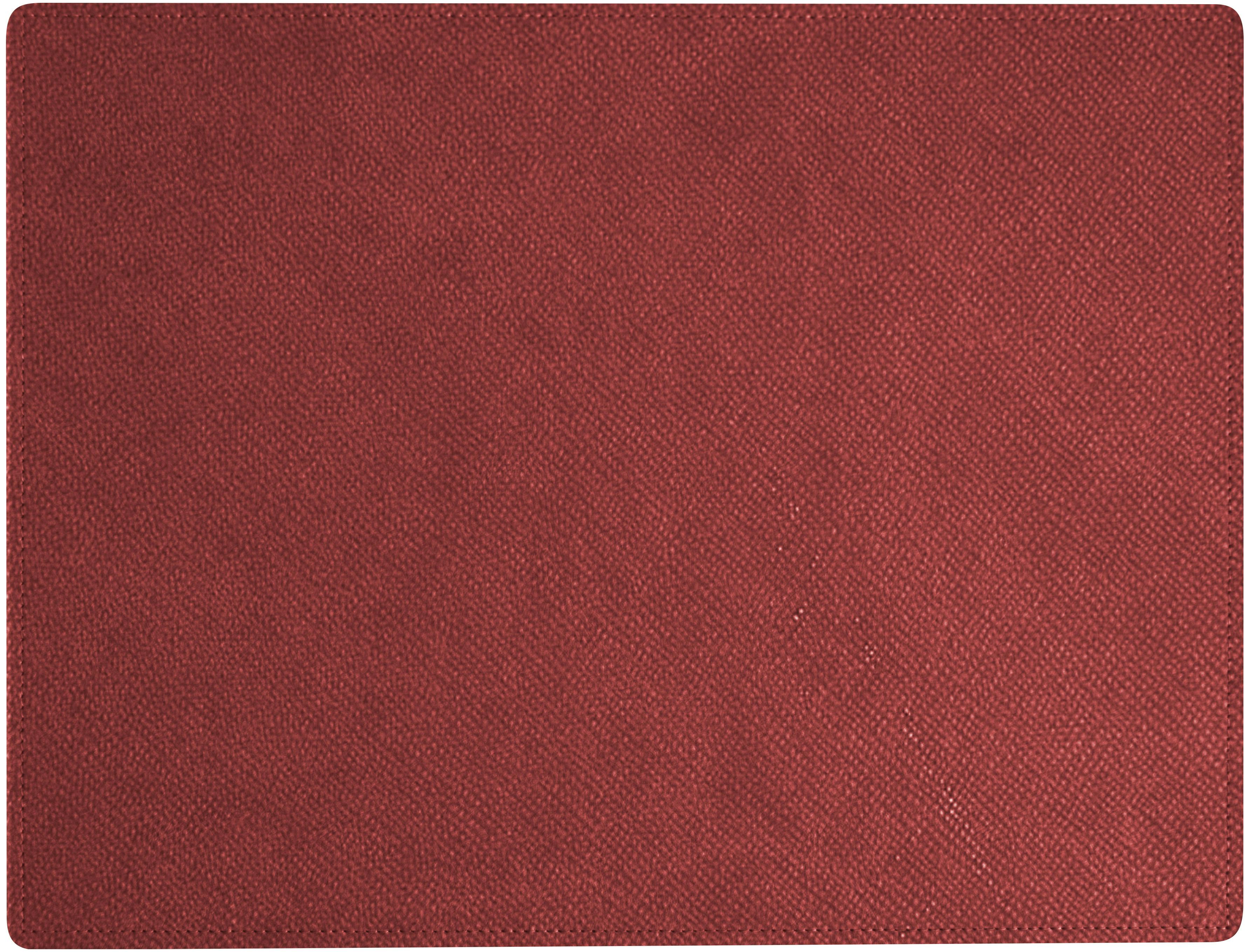 Stil Casa, Set mit 12 einfarbigen Tischsets, laminiertes und genähtes ...