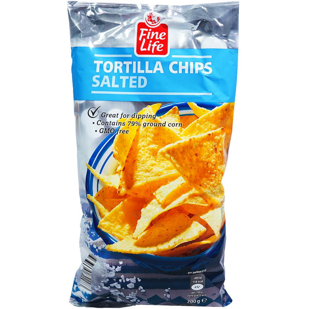 Fine Life Tortilla Chips Gesalzen (200 g) | METRO Marktplatz
