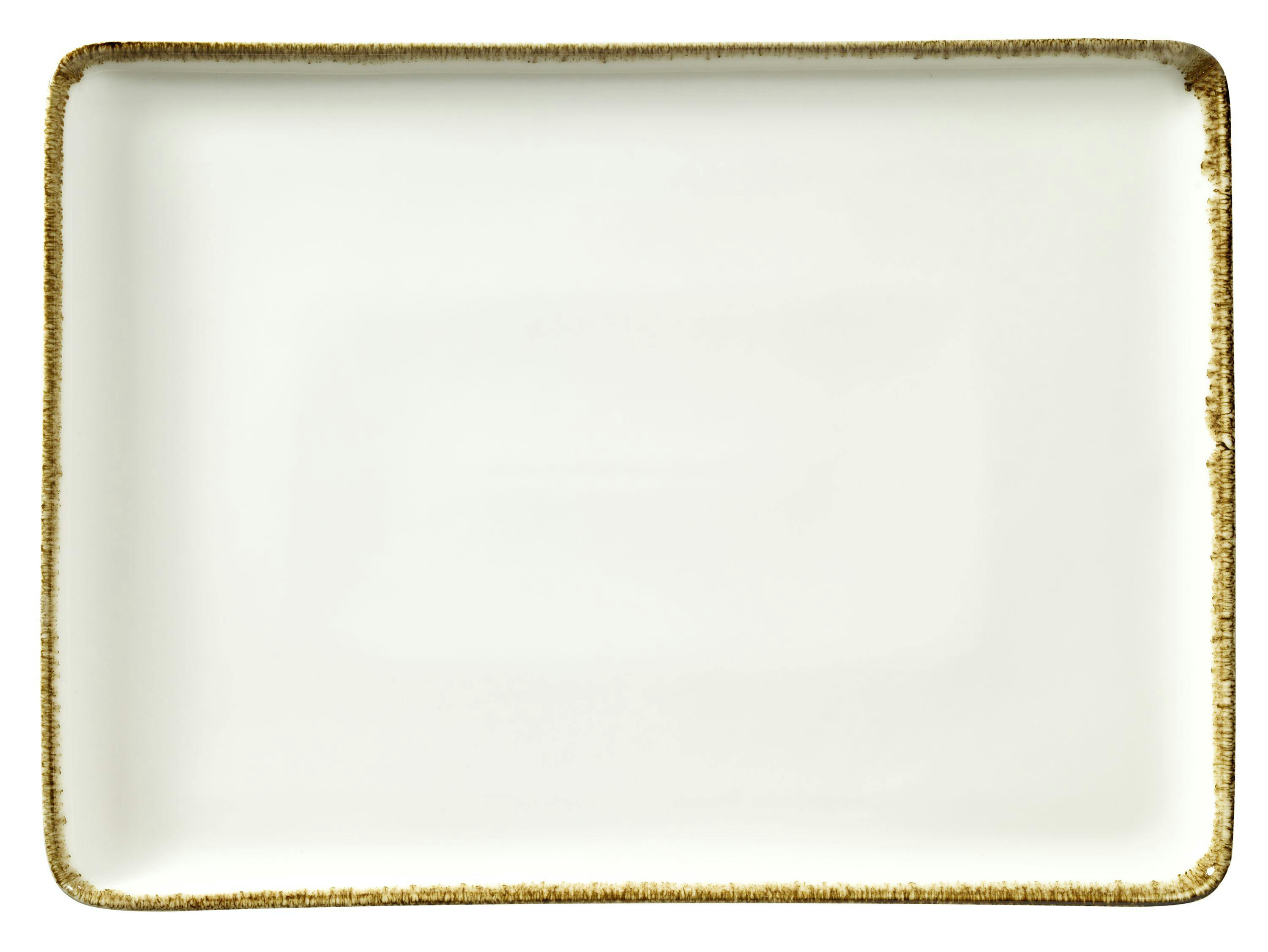 METRO Professional Assiette plate Ateo, porcelaine, 23 x 17 cm ...