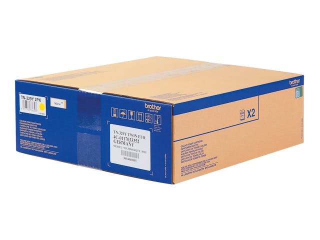 Laser/Kopierer BROTHER TN329YTWIN BROTHER HLL8350 TONER (2) YEL | METRO