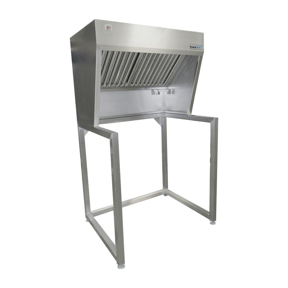 InoxAir Thekenhaube mit offenem Untergestell, Länge: 1483mm | METRO
