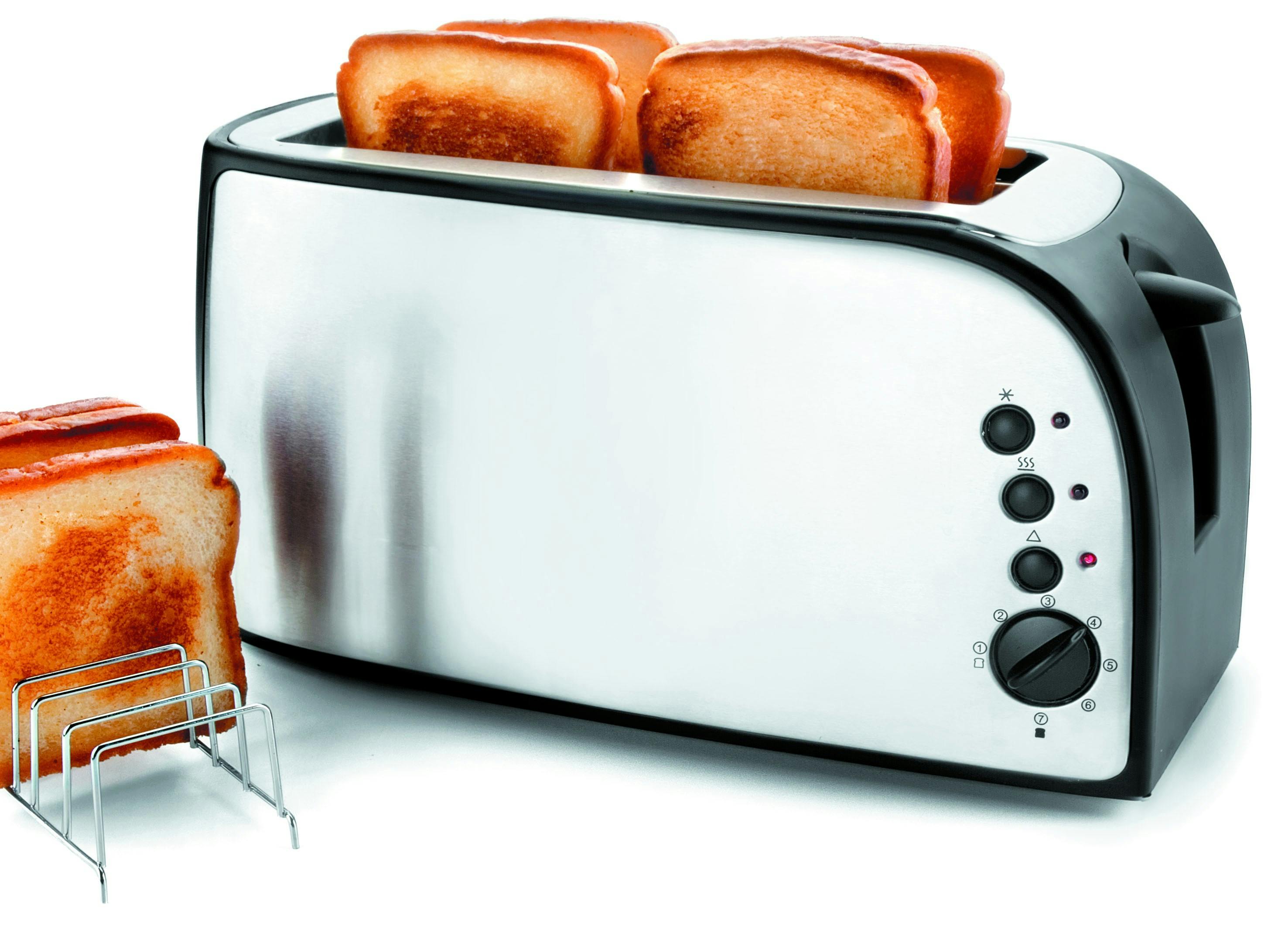 Lacor - 69260 - Lange broodrooster met dubbele sleuf 1500 W | Makro