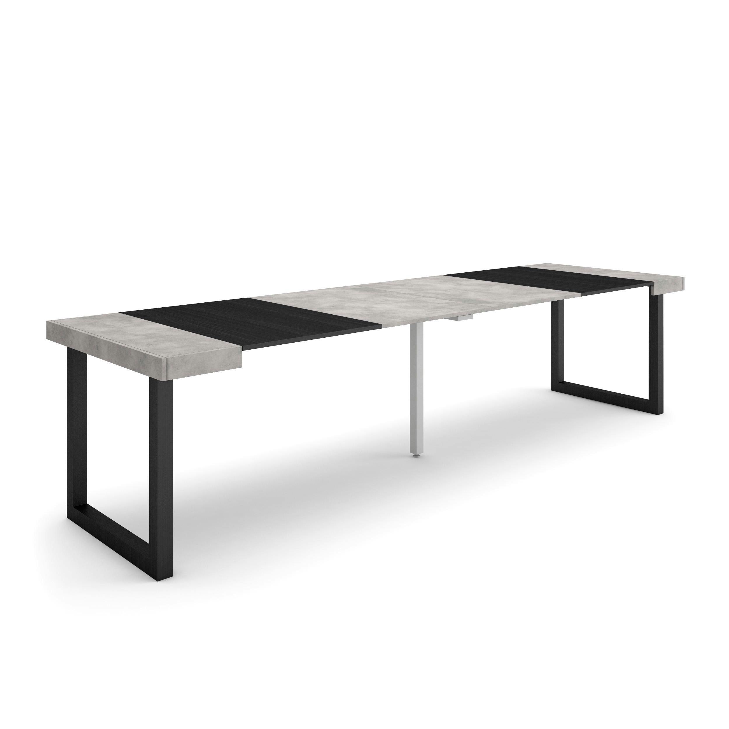 Uitschuifbare Consoletafel, Console table, 302x90x73cm, Voor 14 ...