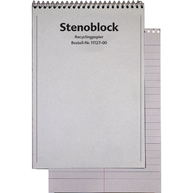 SoldanPlus Steno-Block, DIN A5, Recyclingpapier | METRO Marktplatz