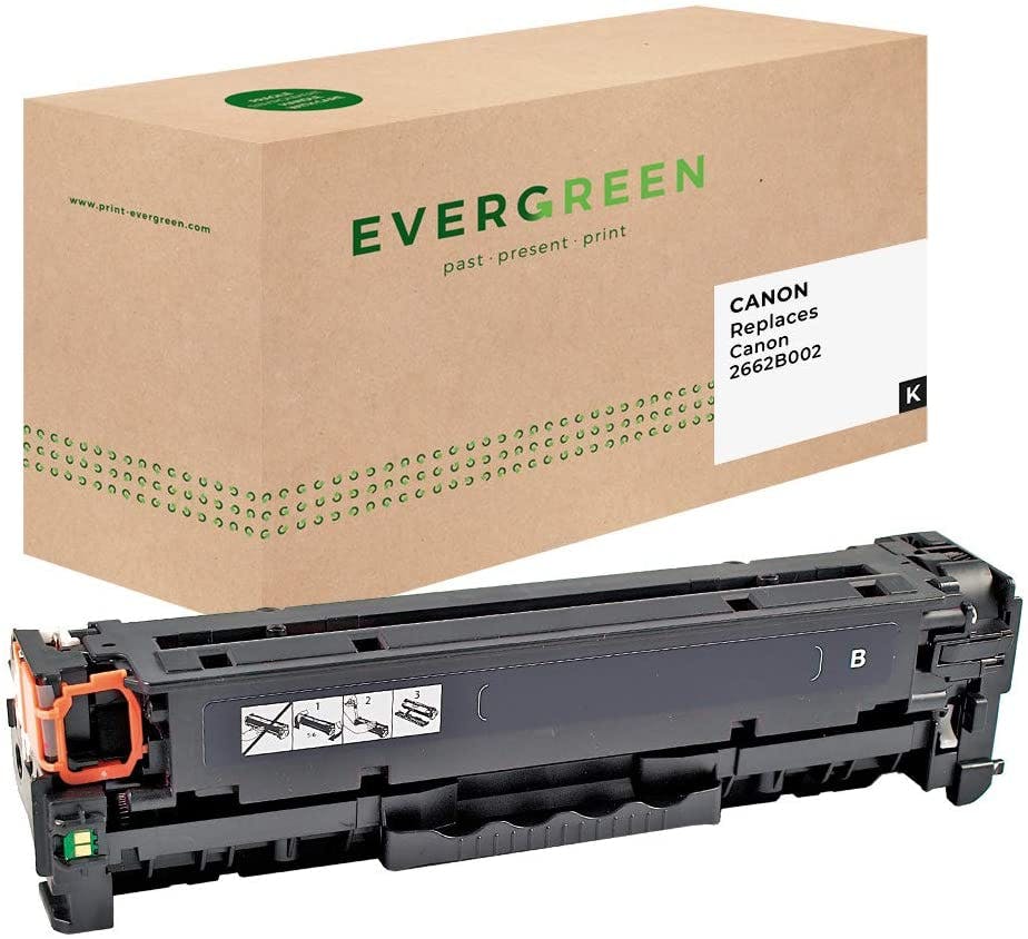EVERGREEN Toner EGTC718BE ersetzt Canon 2662B002/718BK, schwarz | METRO