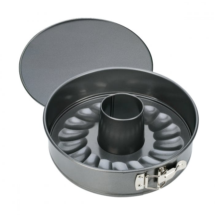 Tortenform Ø 28 cm Antihaft mit Boden Rohrboden SPRINGFORM Backform ...
