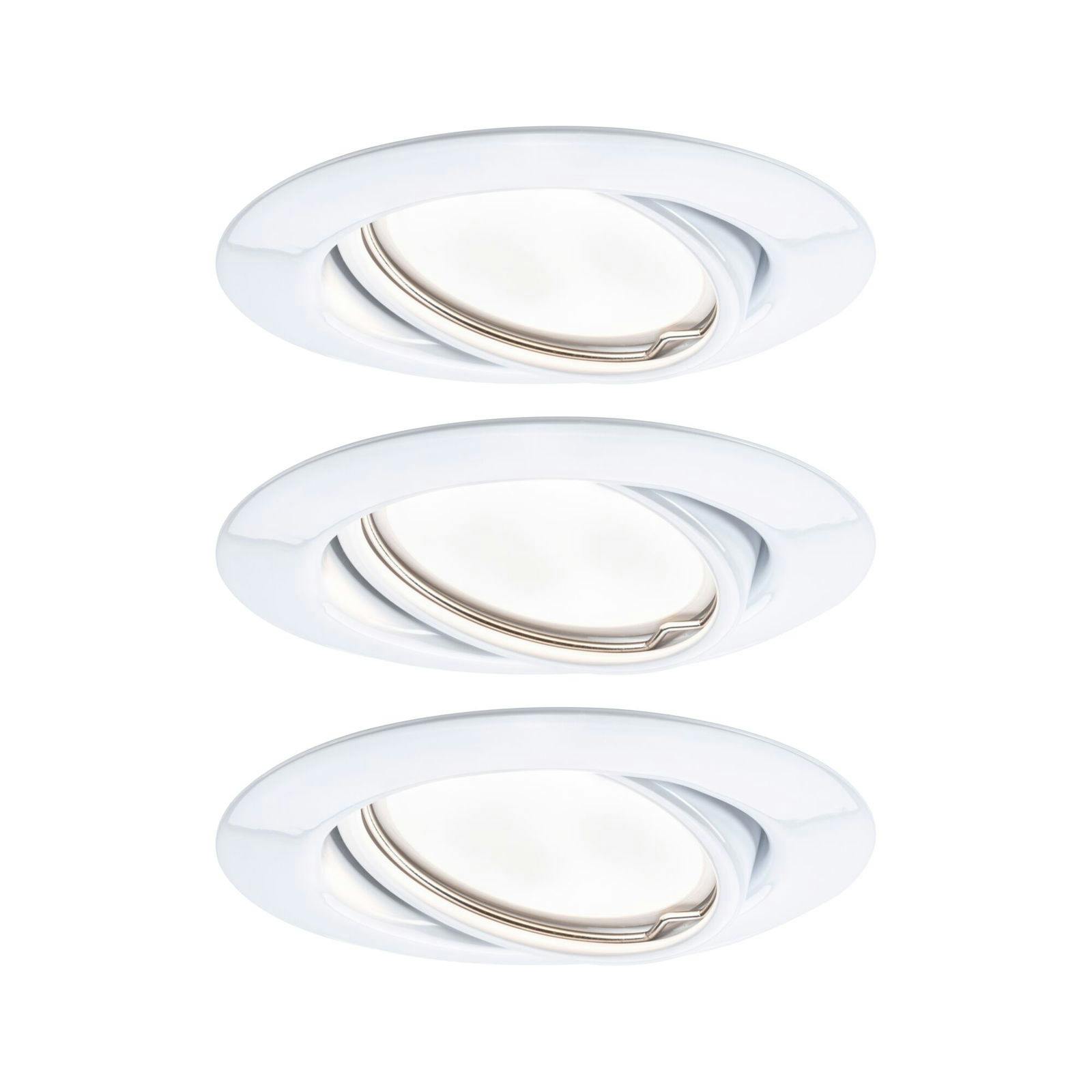 Paulmann Spot encastré LED 3-Step-Dim Base Coin Kit de base orientable ...